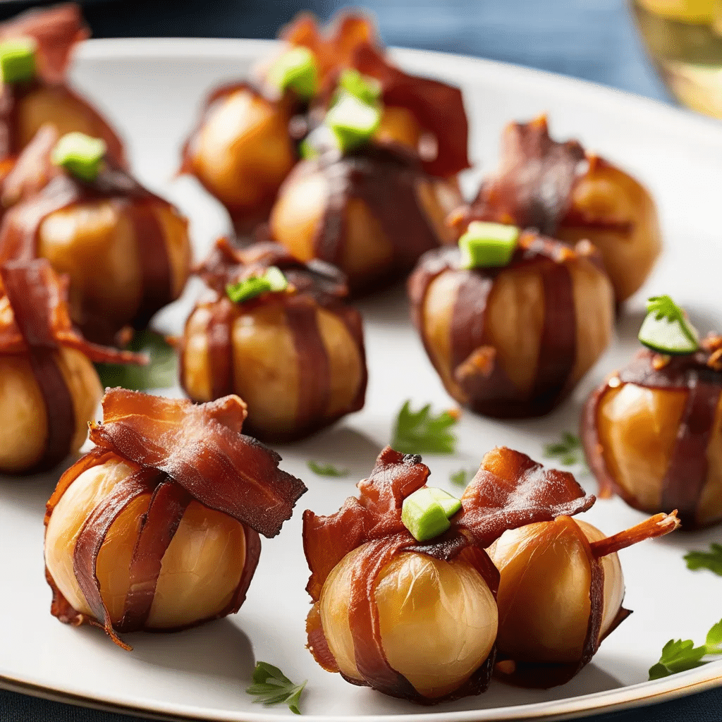 Bacon-Encased Water Chestnuts - MarketGrow.com