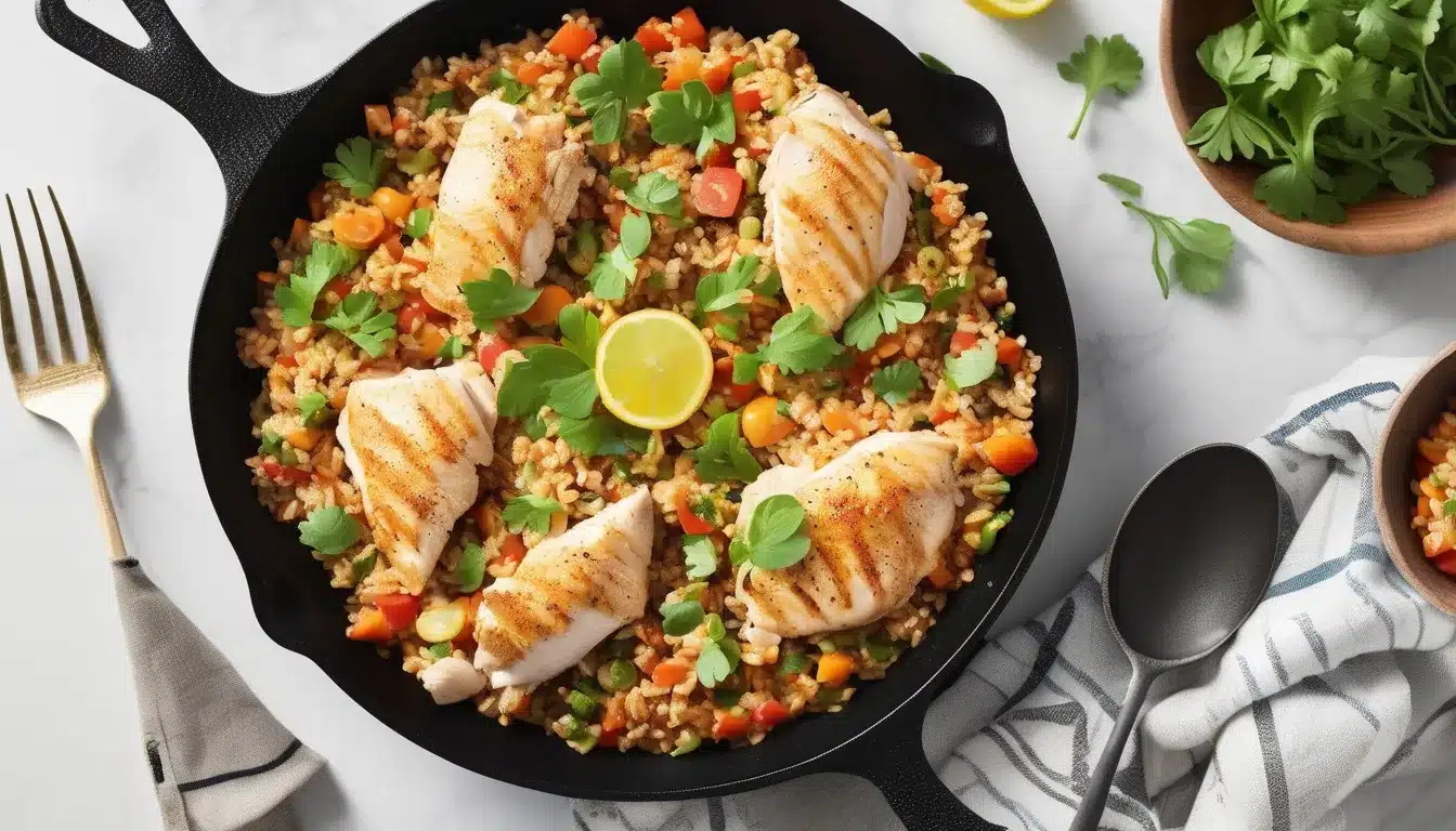 Chicken Bulgur Skillet - MarketGrow.com