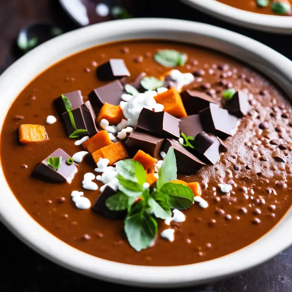Slow-Cooker Sweet Potato Chocolate Mole Soup - MarketGrow.com