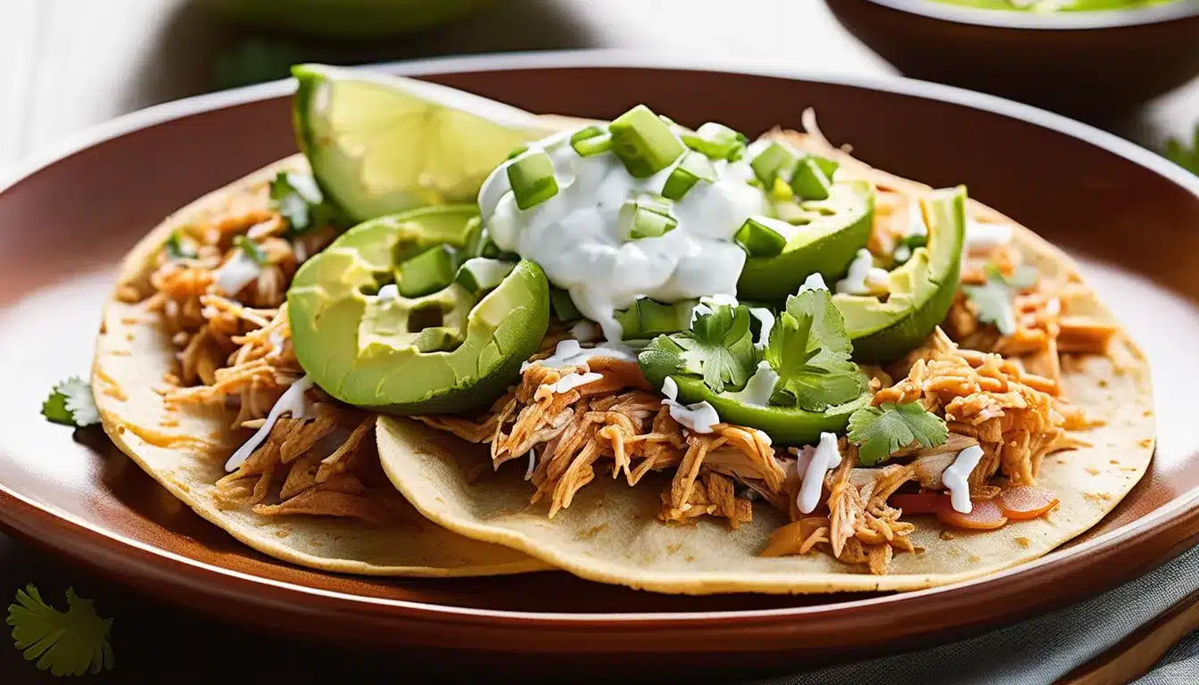 Shredded Chicken Tostadas - MarketGrow.com