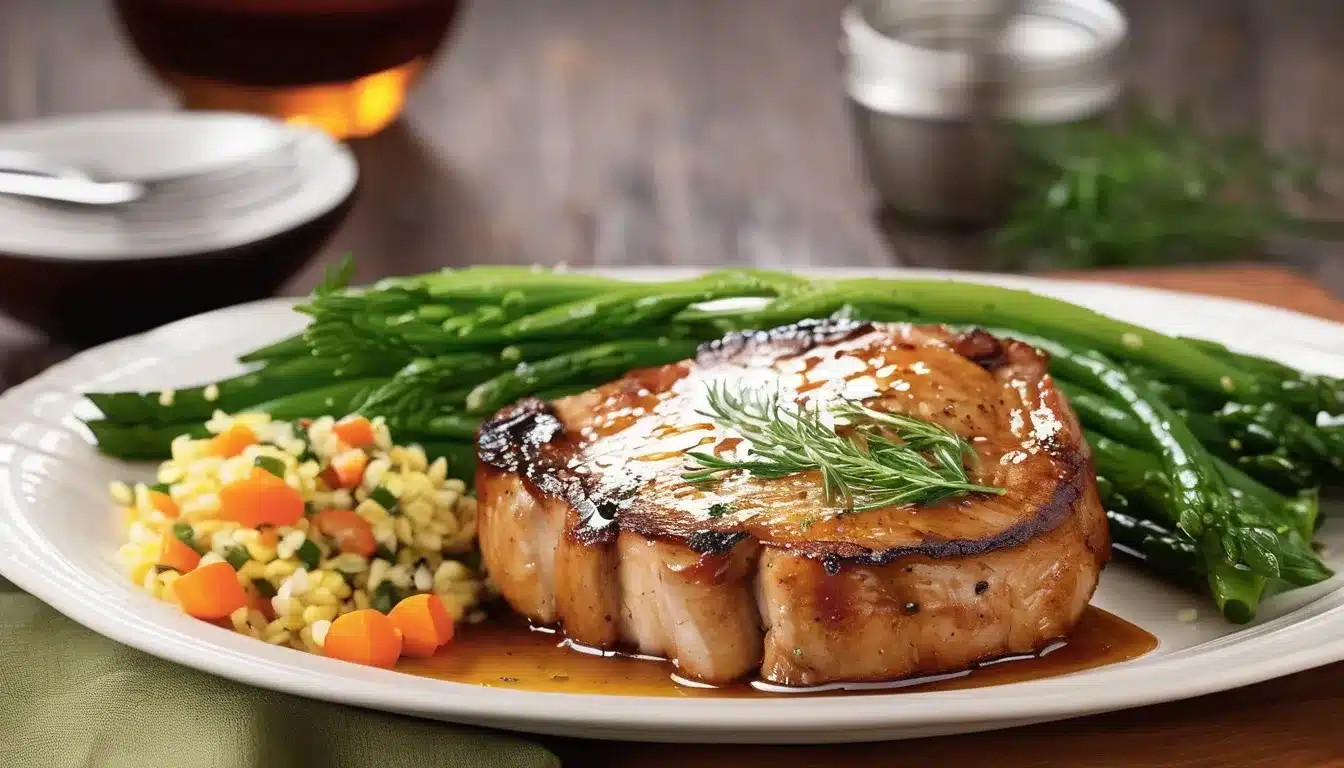 DILL AND HONEY PORK CHOPS - MarketGrow.com