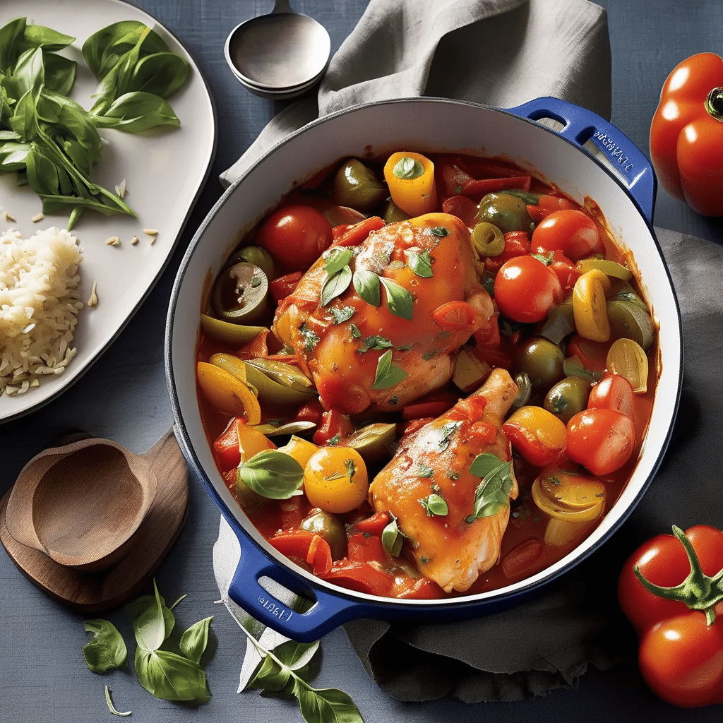 Pressure-Cooker Chicken Cacciatore - MarketGrow.com